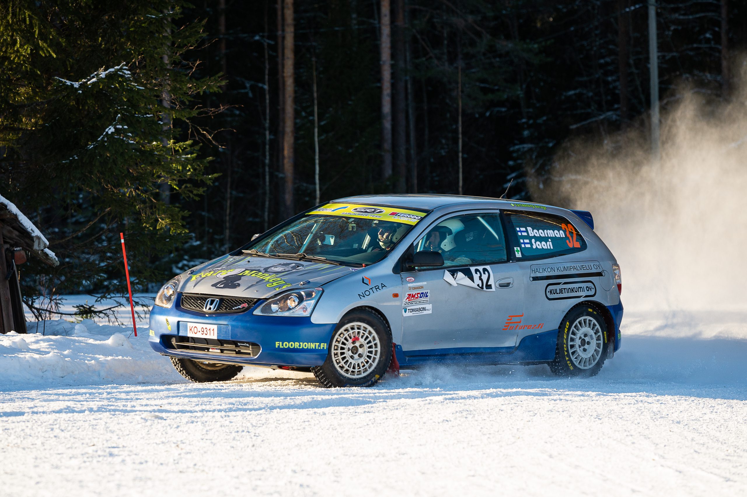 Baarman - Saari innolla Ilomantsiin - F-Cup Rallisarja